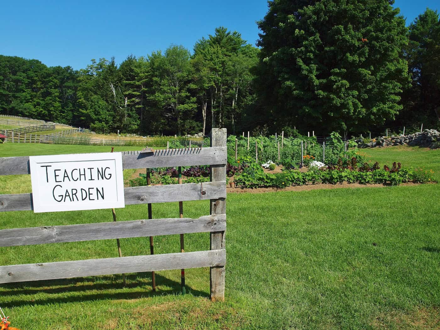The Teaching Garden - Sanborn Mills Farm