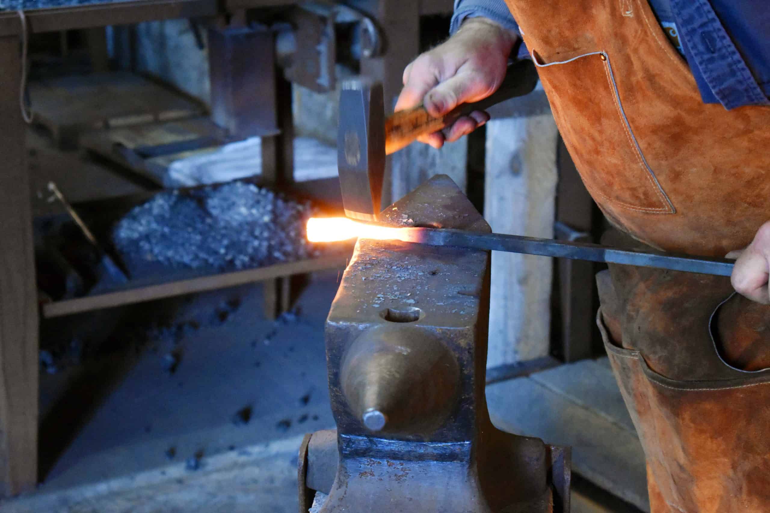 Blacksmithing Creating in Copper, Brass, and Iron - Sanborn Mills Farm